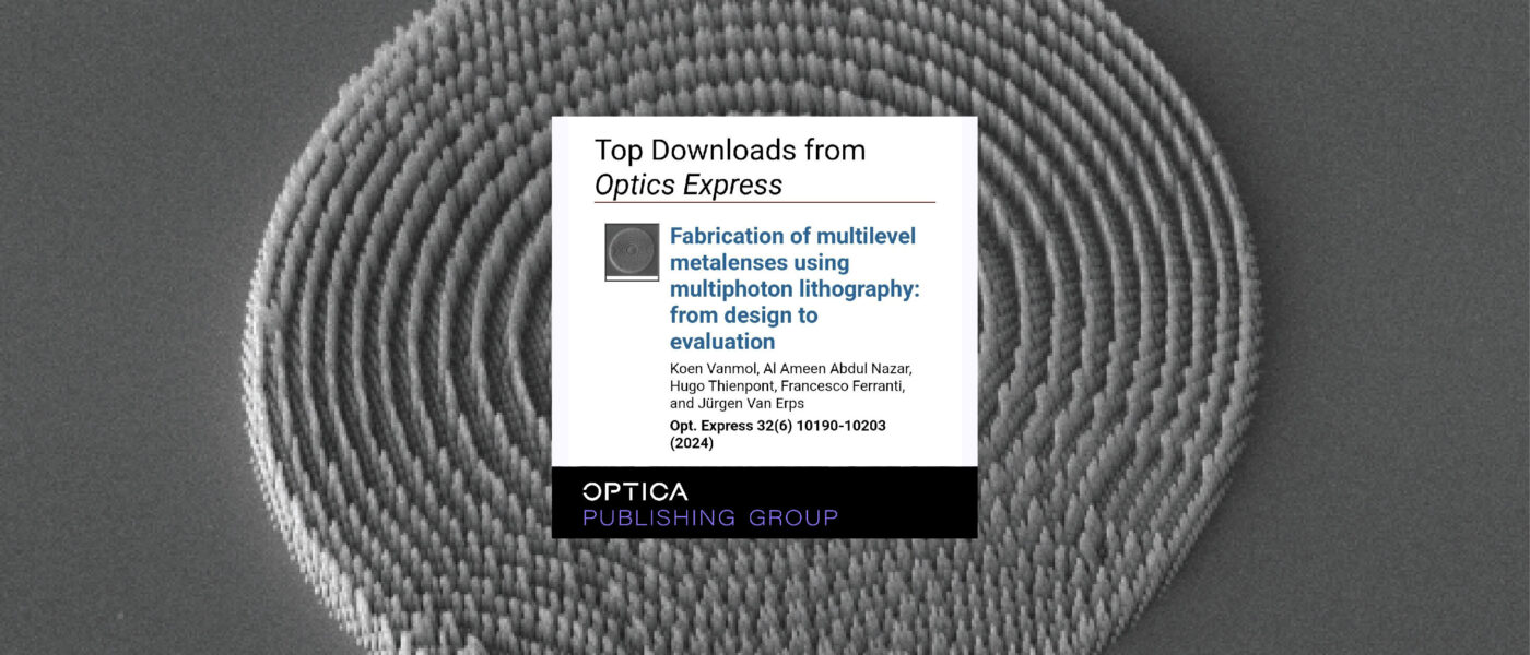 B-PHOT… | B-PHOT Brussels Photonics | Vrije Universiteit Brussel